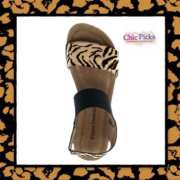 Pierre Dumas | Shoes | Catch A Tiger By The Toe Platform Wedge Sandals ...